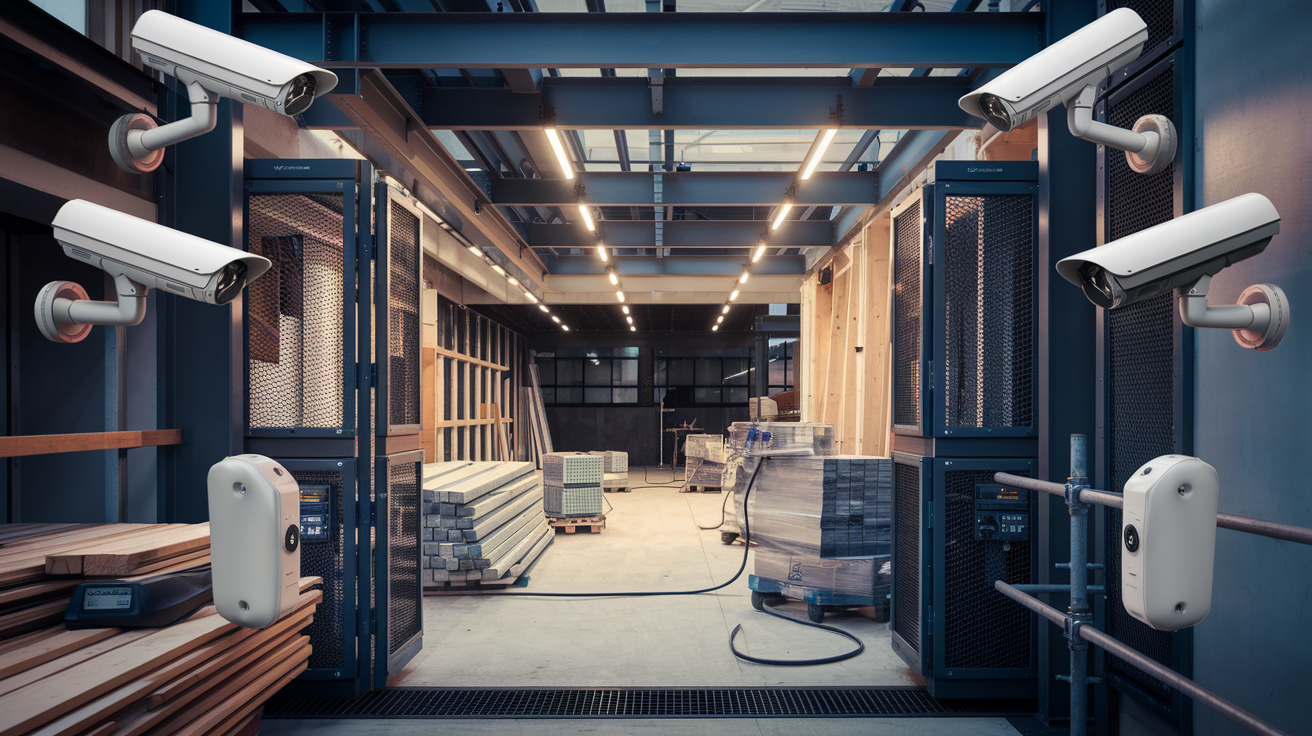 Hvilke alarmer beskytter bedst byggematerialer og værktøj?